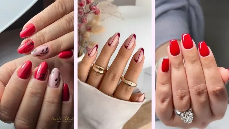 These 20 Red Fall Nail Ideas Will Keep You on Trend in 2024 - Viral ...